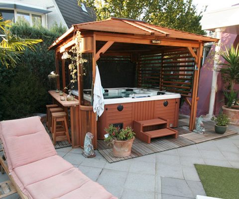 Backyard Ideas | Hot Tubs & Swim Spas | Aqua Spas Inc